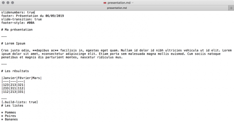 L’application Deckset pour des présentations en Markdown – netplume
